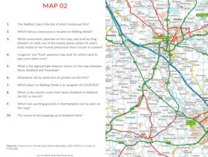 British Road Map Puzzle Book | The Travel Pages