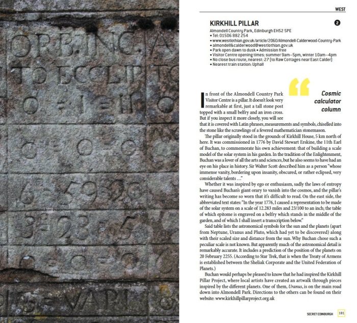 Secret Edinburgh Guidebook | The Travel Pages